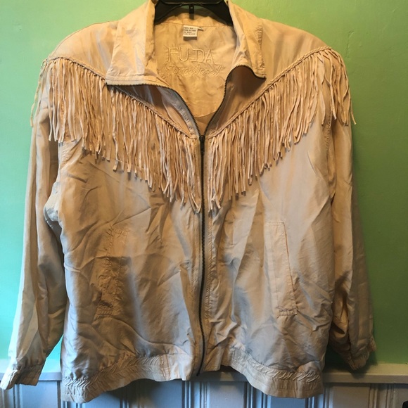 Fuda International | Jackets & Coats | Fuda International Silk Jacket ...